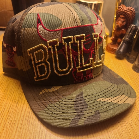 New Era | Accessories | New Era Chicago Bulls Camo Retro Snapback ...